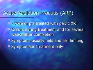 Radiation Proctitis | PPT