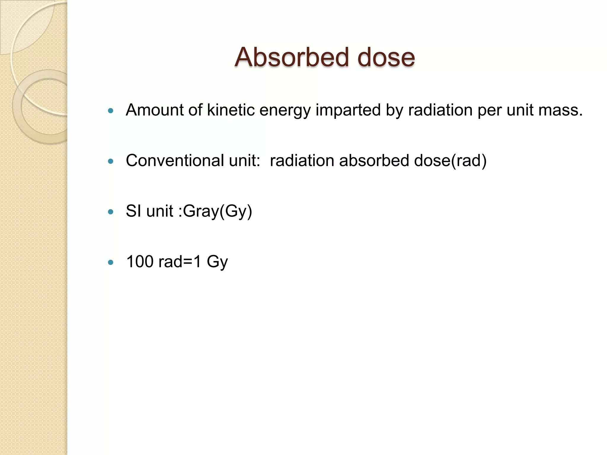 Radiation protection | PPTX