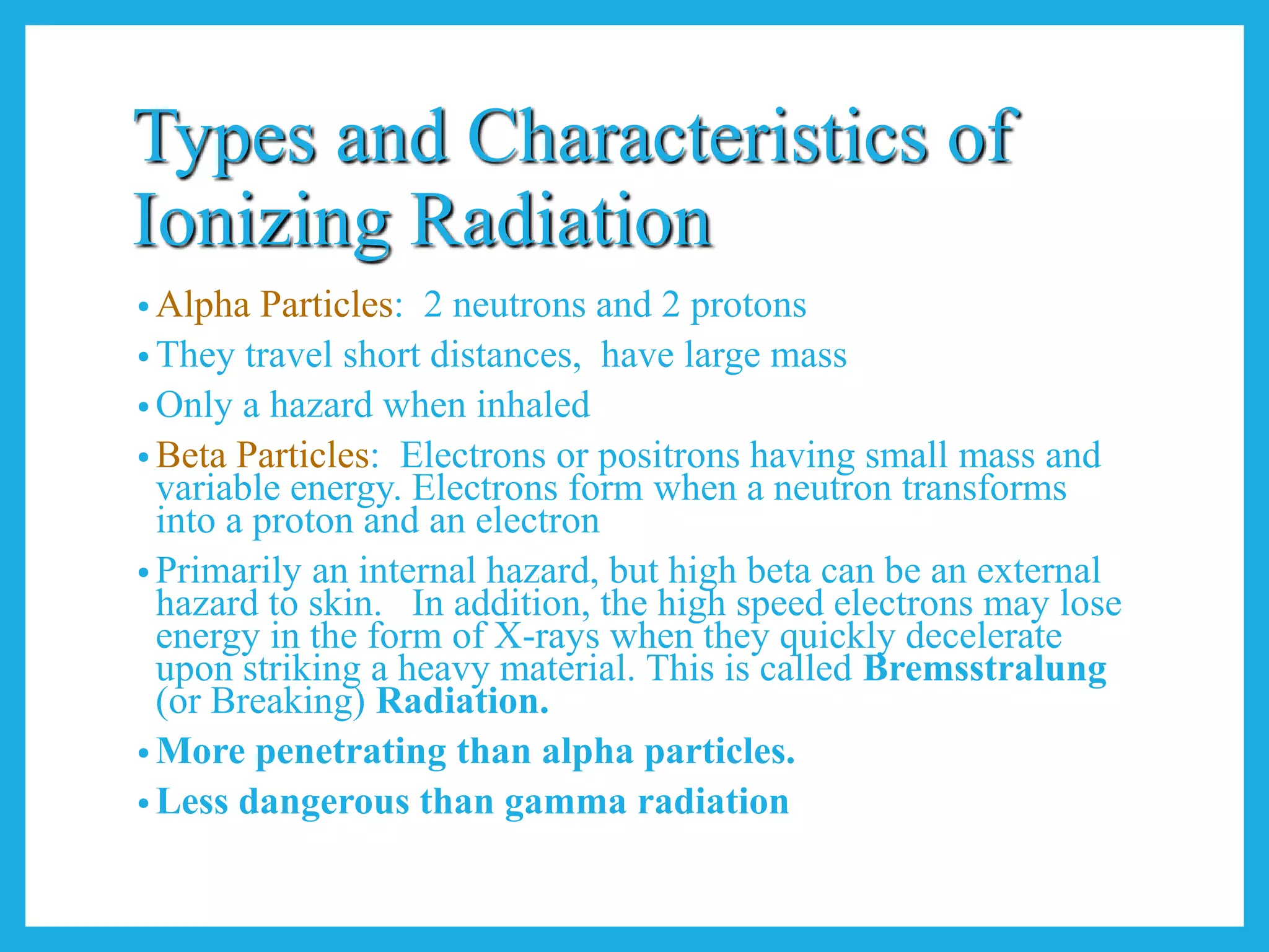 Radiation protection | PPTX