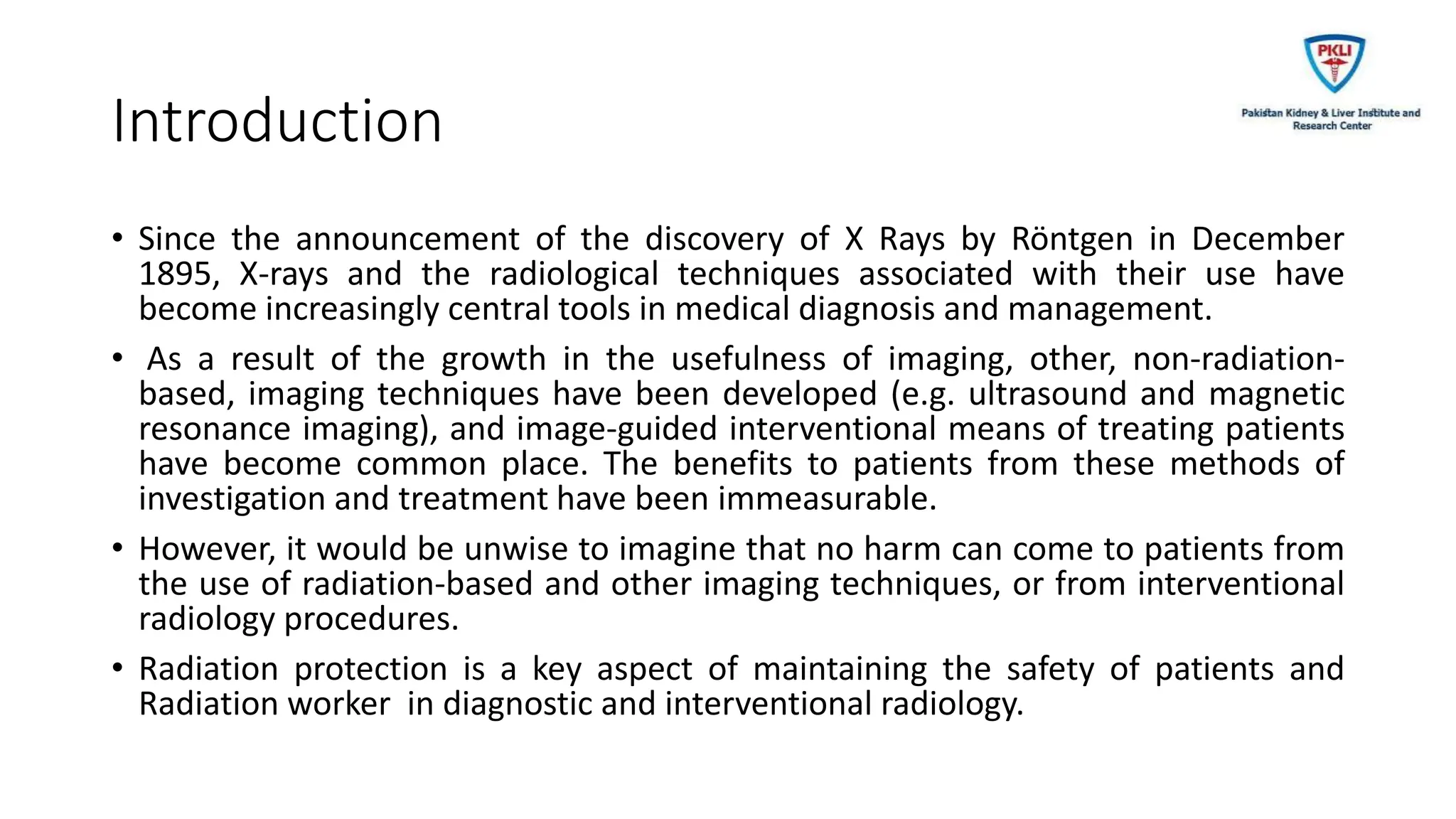 Radiation Protection by Irum Khan (Medical Imaging Technologist) | PPTX