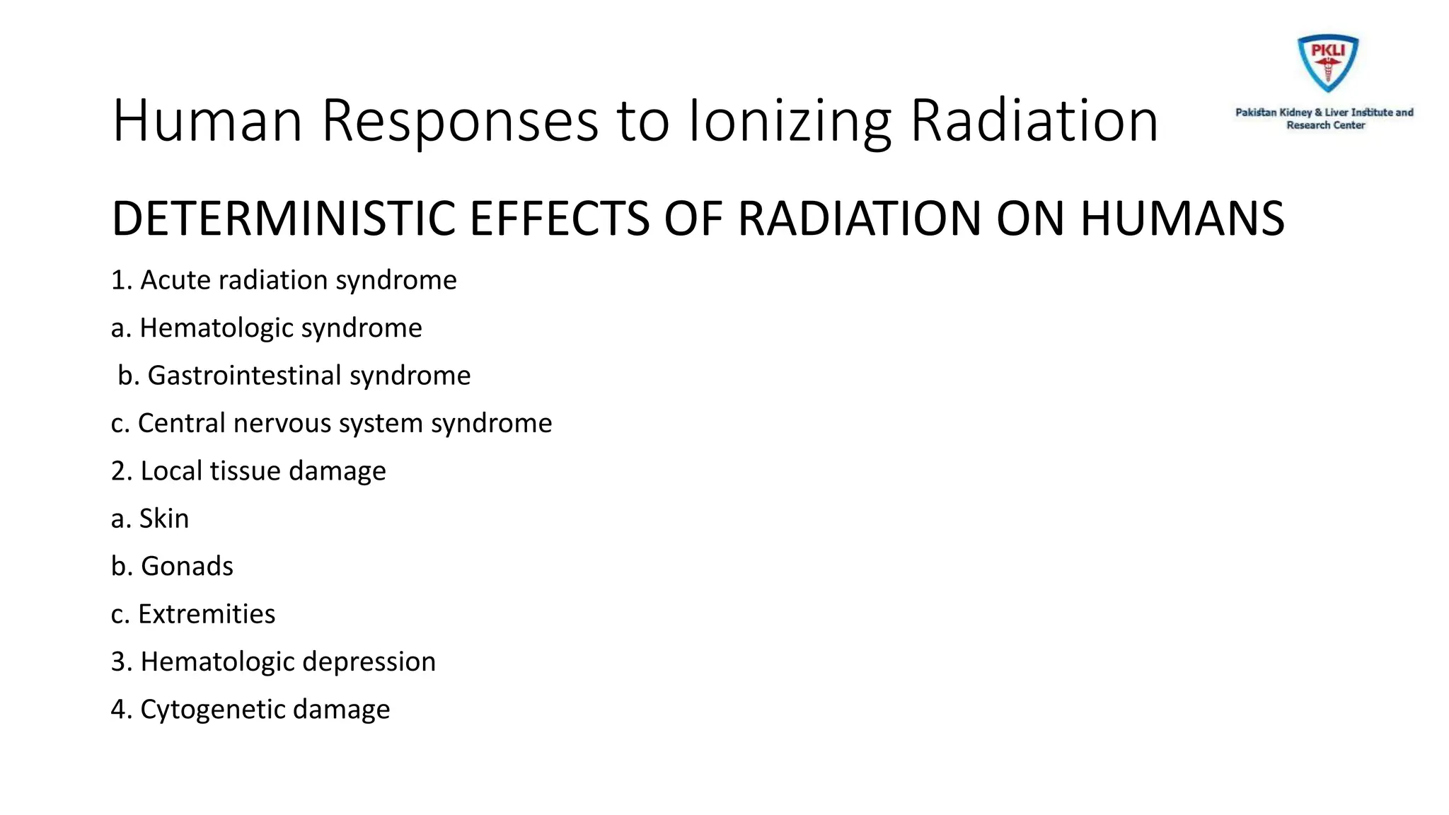 Radiation Protection by Irum Khan (Medical Imaging Technologist) | PPTX