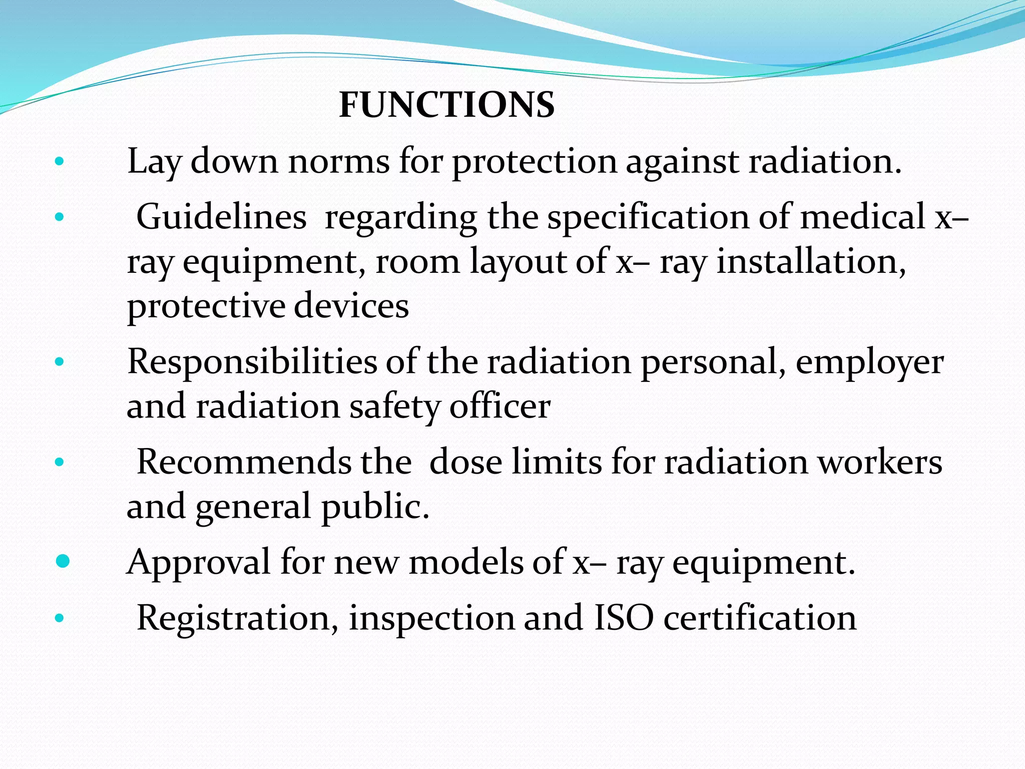 Radiation protection (1) | PPTX