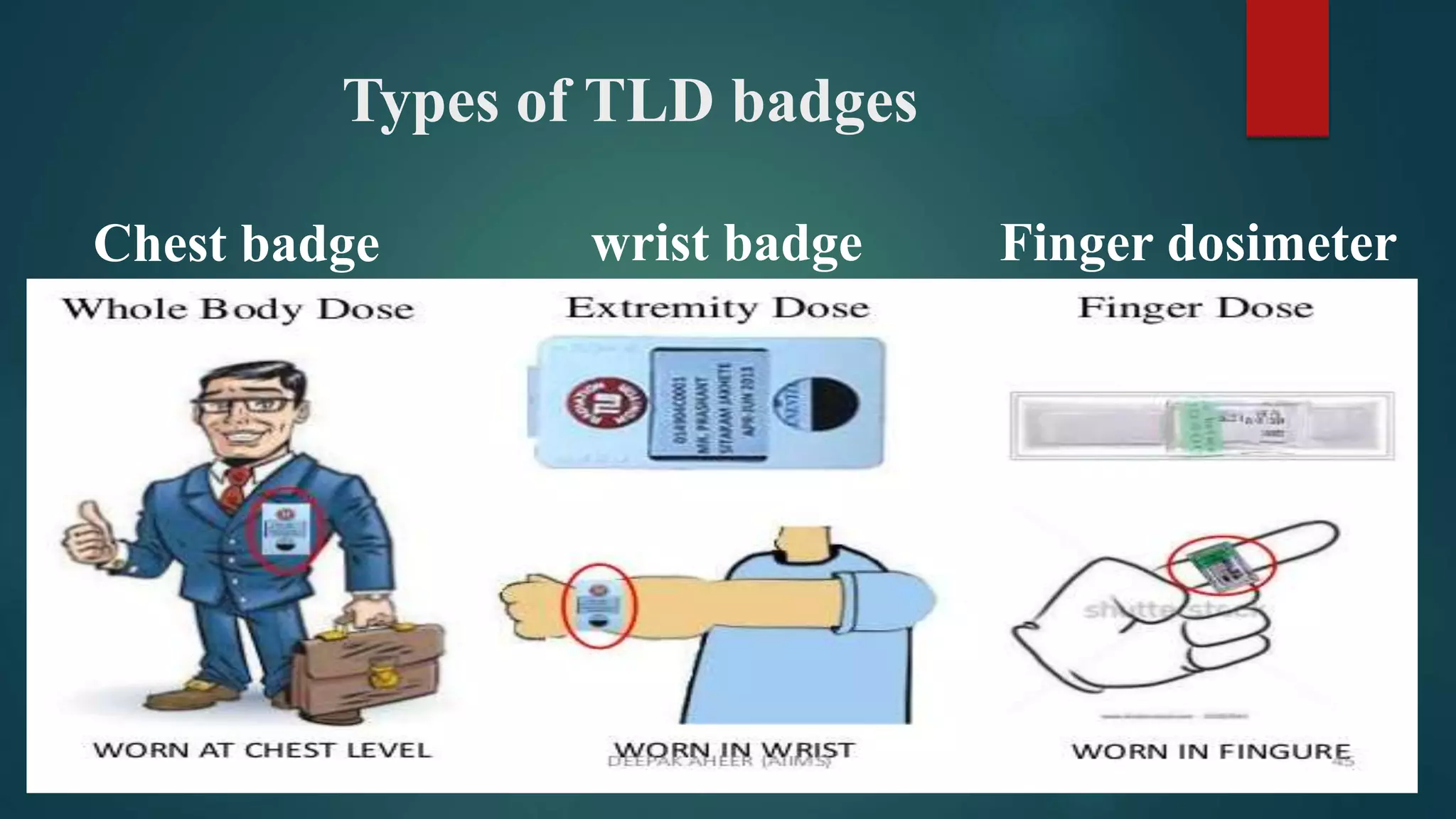 Radiation protection and personnel monitoring devices | PPTX