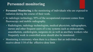 Radiation protection and personnel monitoring devices | PPTX