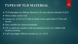 Radiation protection and personnel monitoring devices | PPTX
