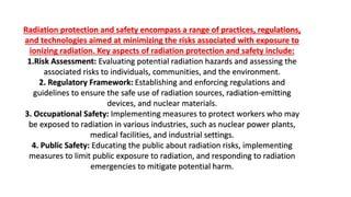 radiation protection and safety-1.pptx.... | PPTX