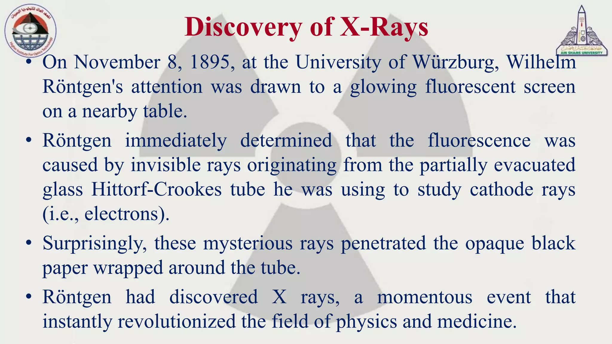 Radiation Protection Course For Orthopedic Specialists: Lecture 1 of 4 ...
