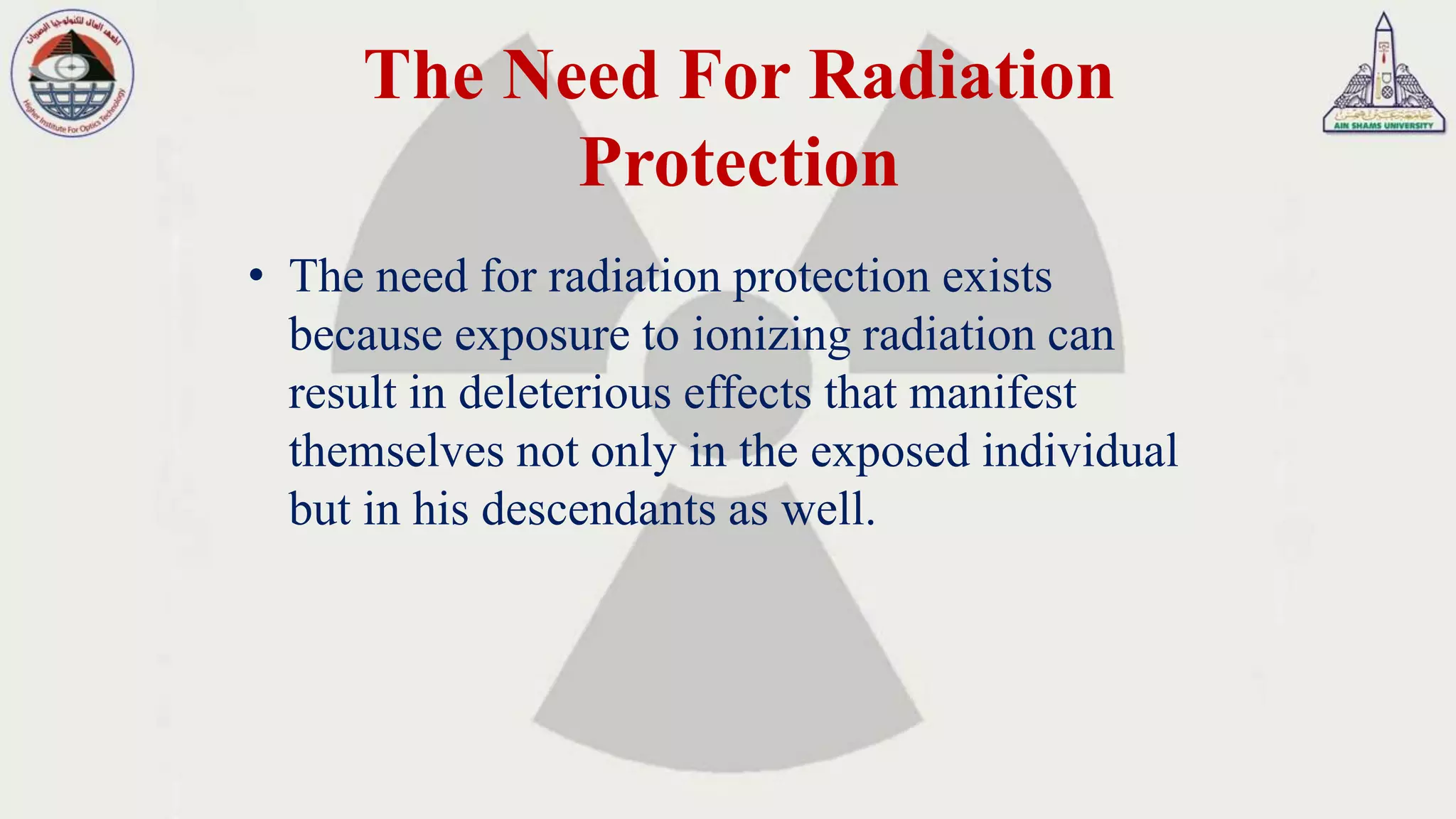 Radiation Protection Course For Orthopedic Specialists: Lecture 1 of 4 ...