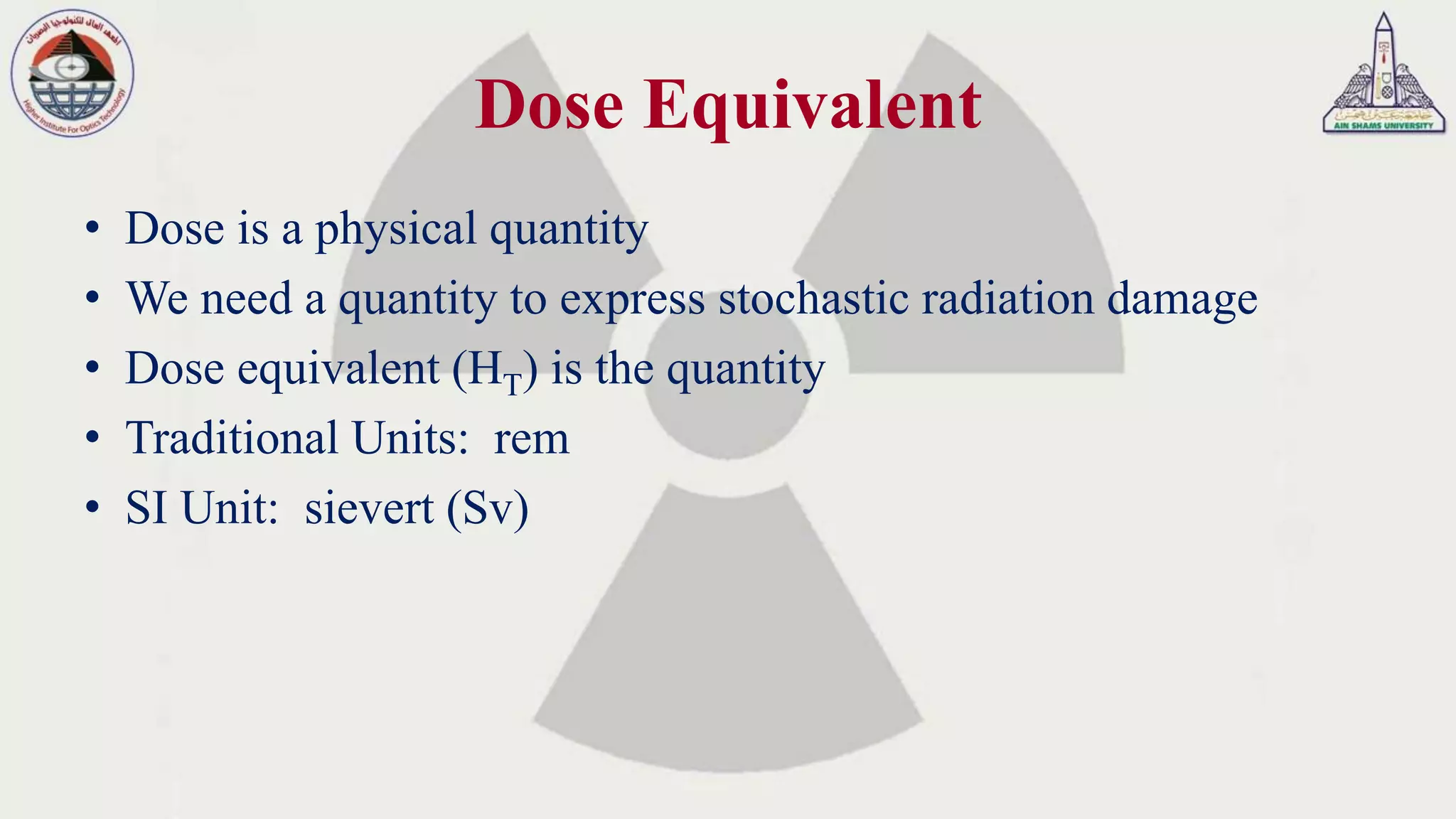 Radiation Protection Course For Orthopedic Specialists Lecture 2 of 4 ...