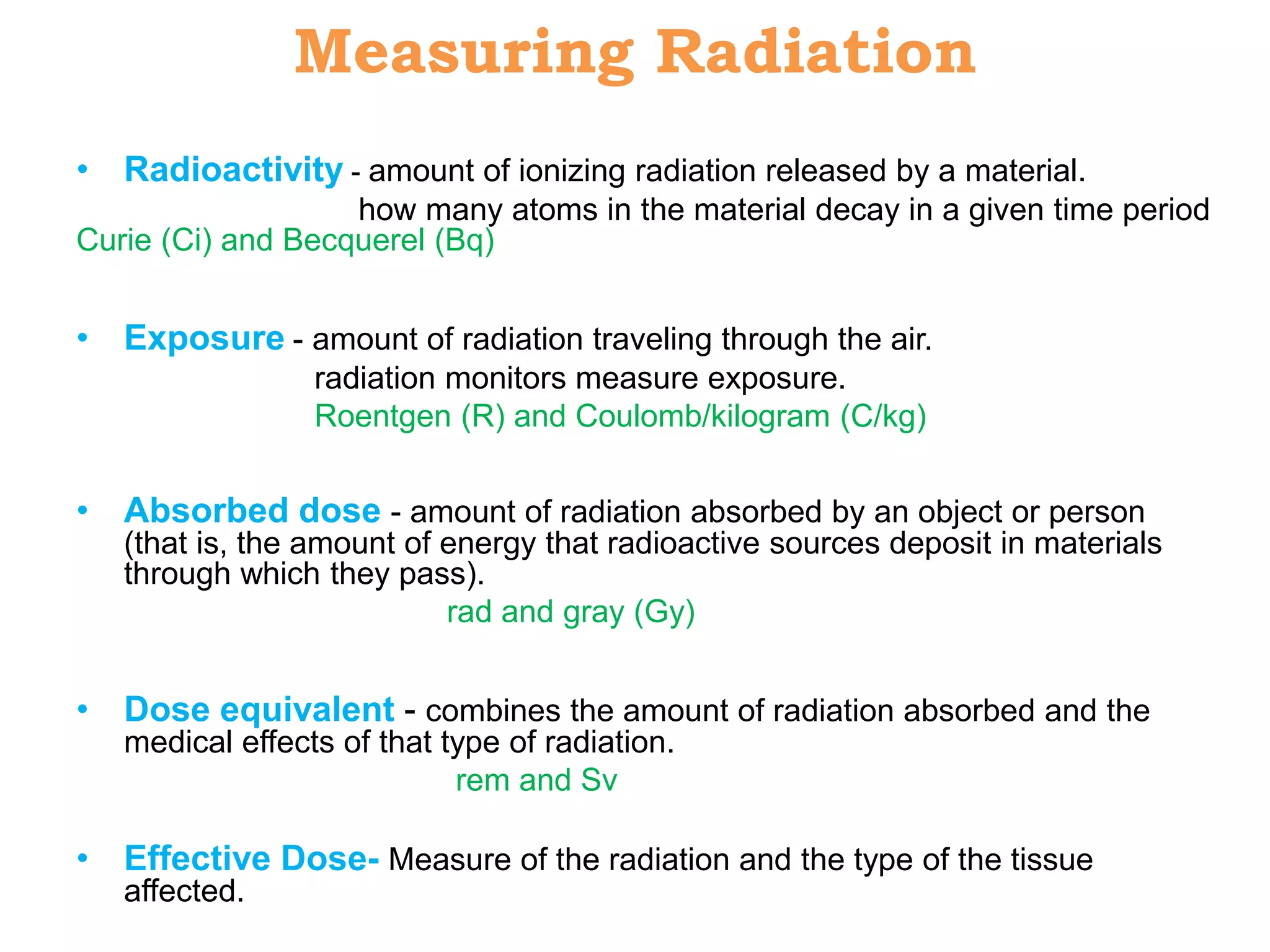 Radiation protection in nm | PPTX | Cancer | Diseases and Conditions