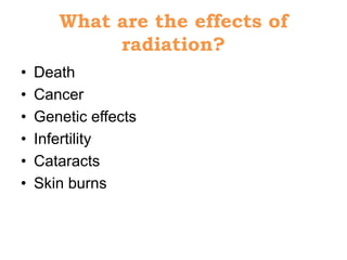 Radiation protection in nm | PPTX