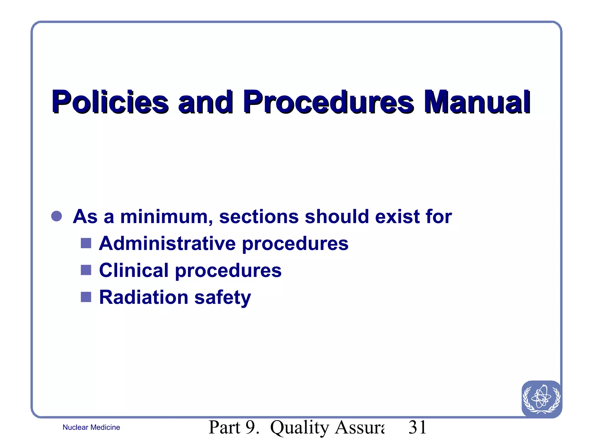 Radiation protection in nuclear medicine | PPT