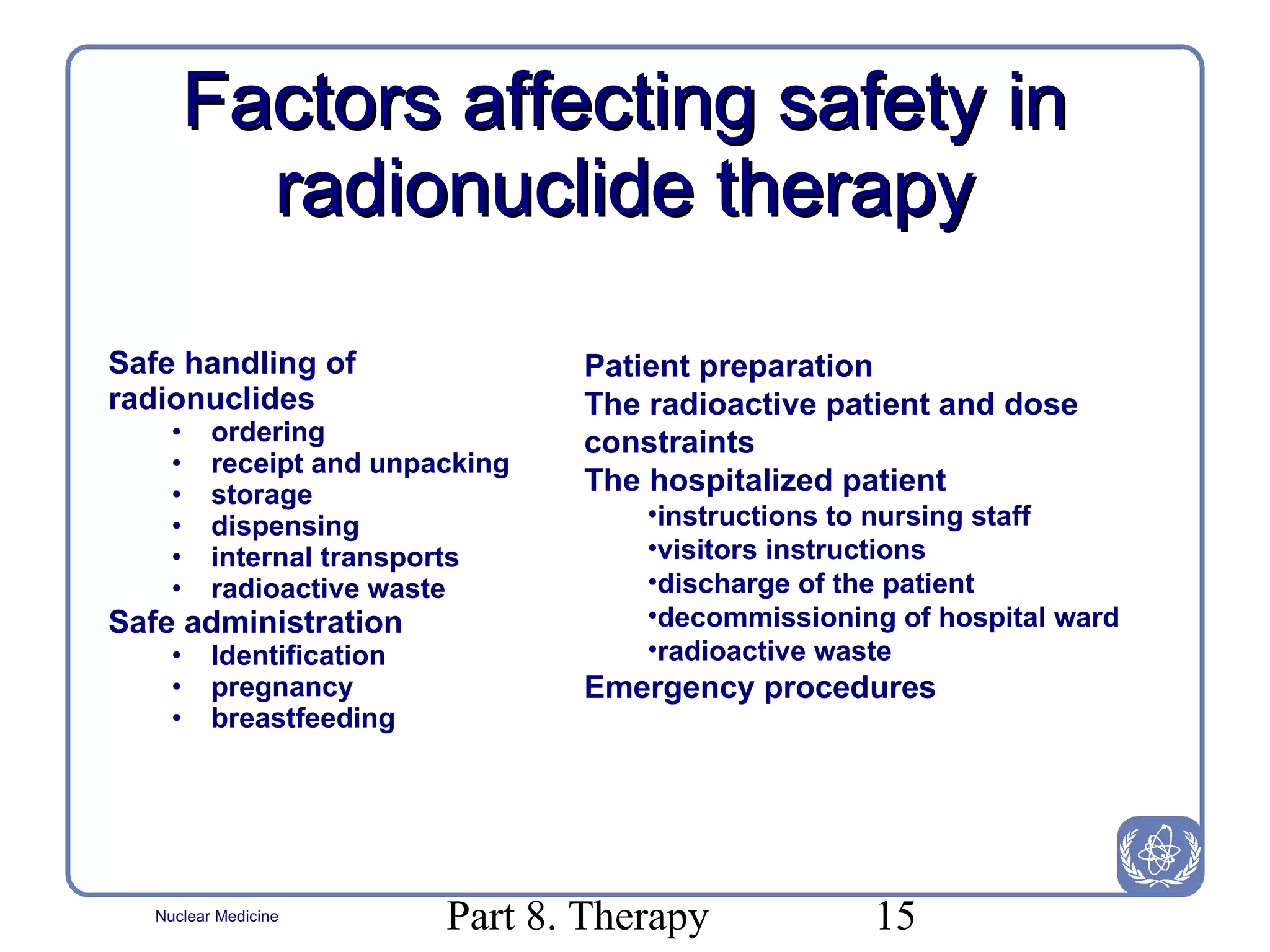 Radiation protection in nuclear medicine.ppt 2 | PPT