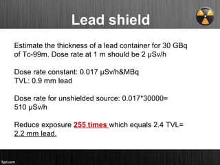 Radiation protection in nuclear medicine shafiee | PPT