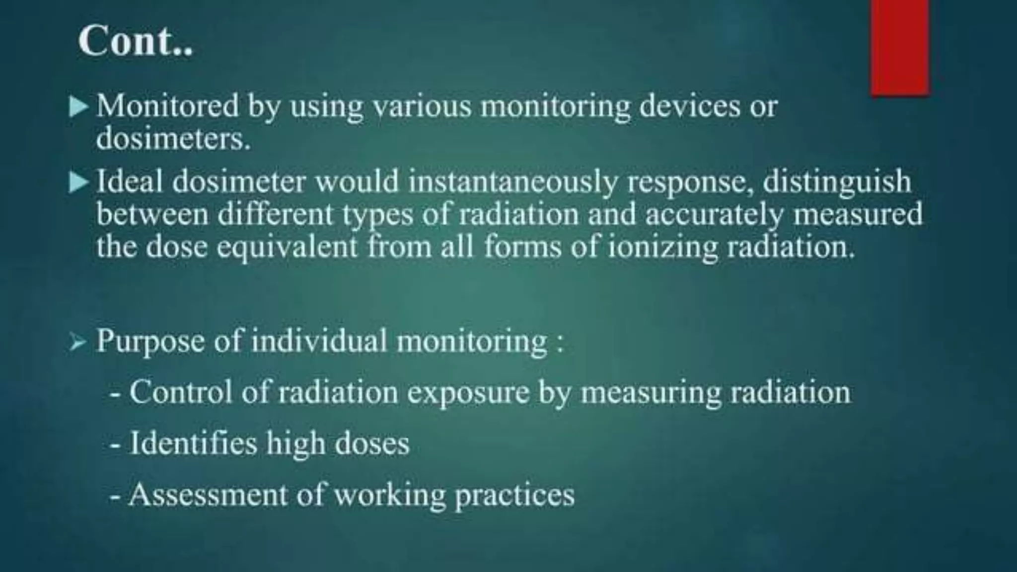 radiation protection and personnel monitoring in radiology.pptx ...