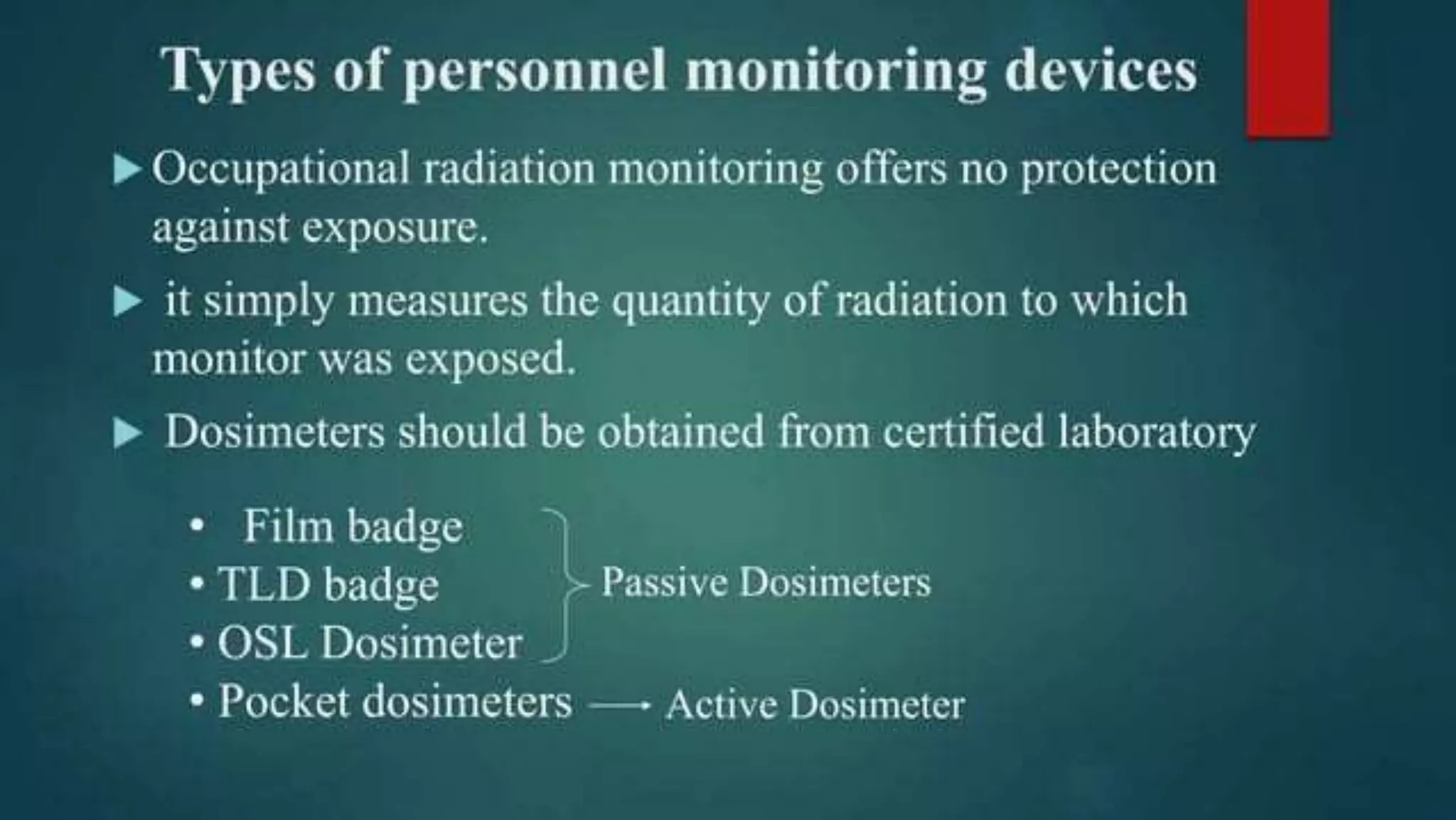 radiation protection and personnel monitoring in radiology.pptx ...