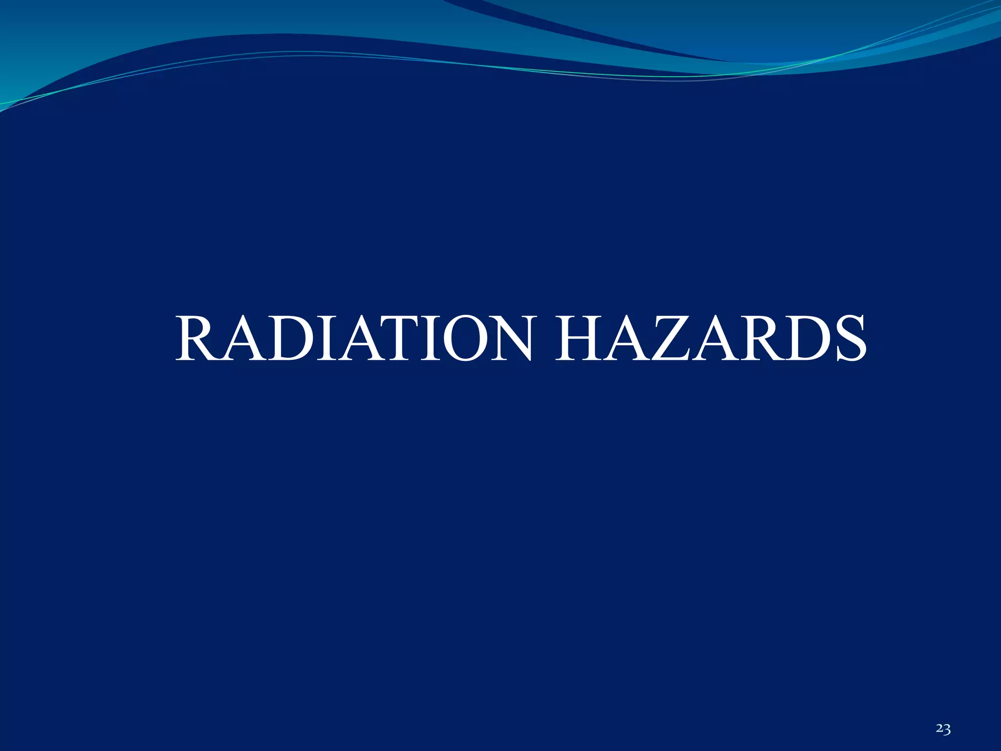 Radiation protection, its hazards & aerb guidelines | PPTX