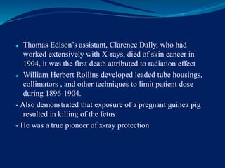Radiation protection, its hazards & aerb guidelines | PPTX