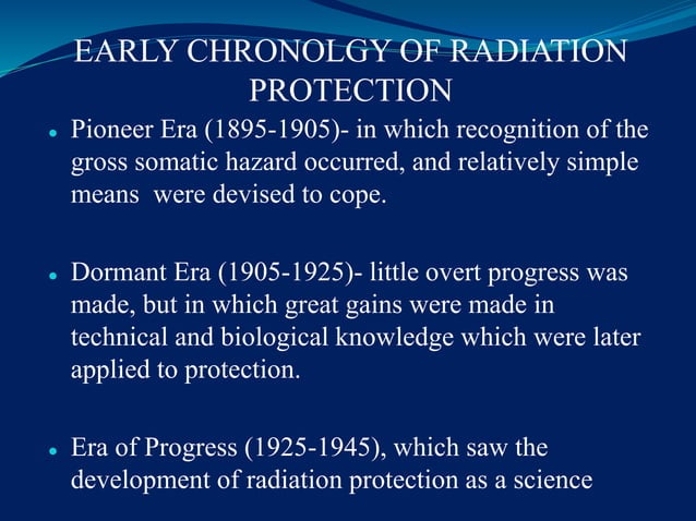Radiation protection, its hazards & aerb guidelines | PPTX | Physics ...