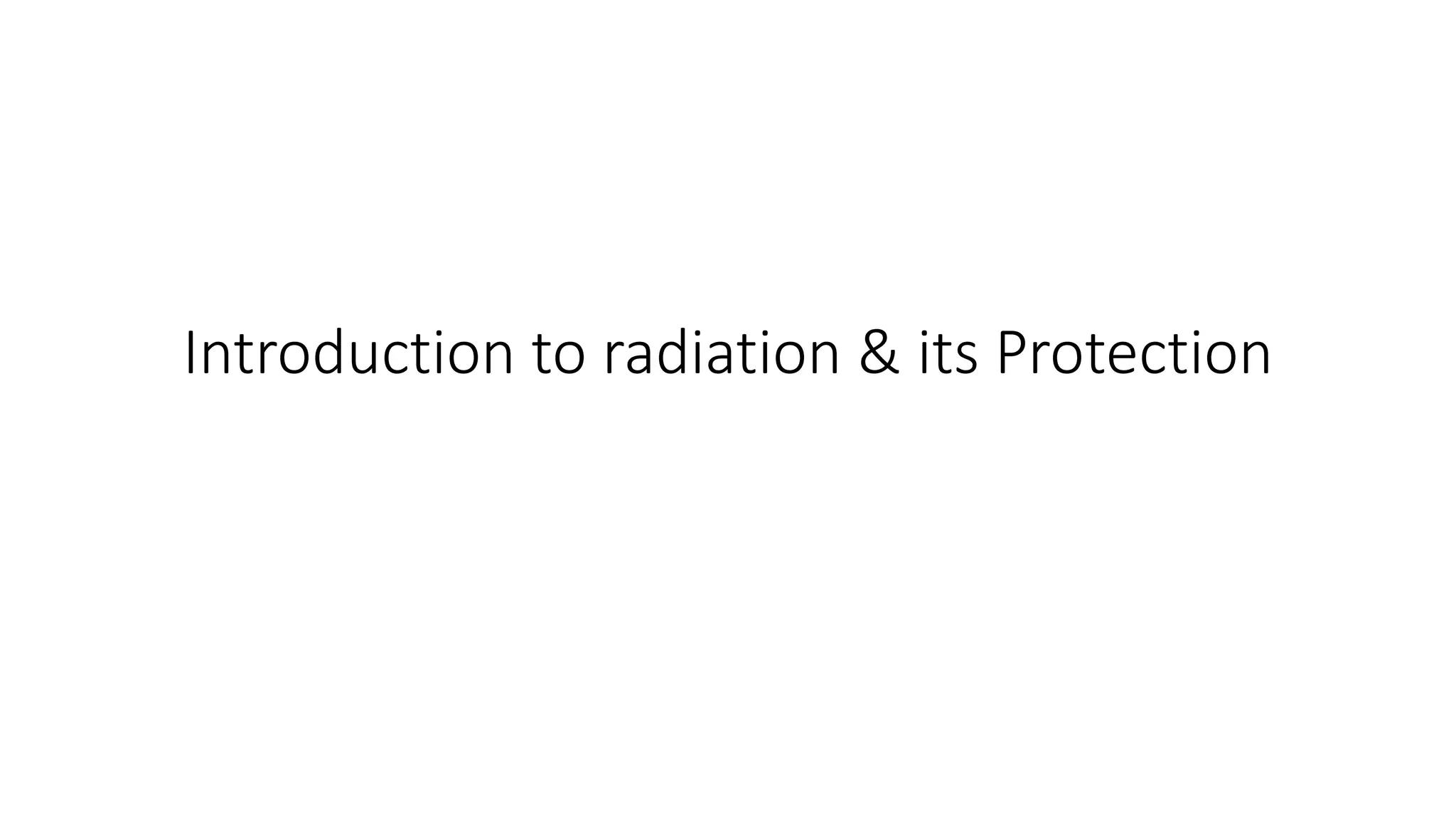 Radiation protection | PPTX | Medical Tests | Medical Health
