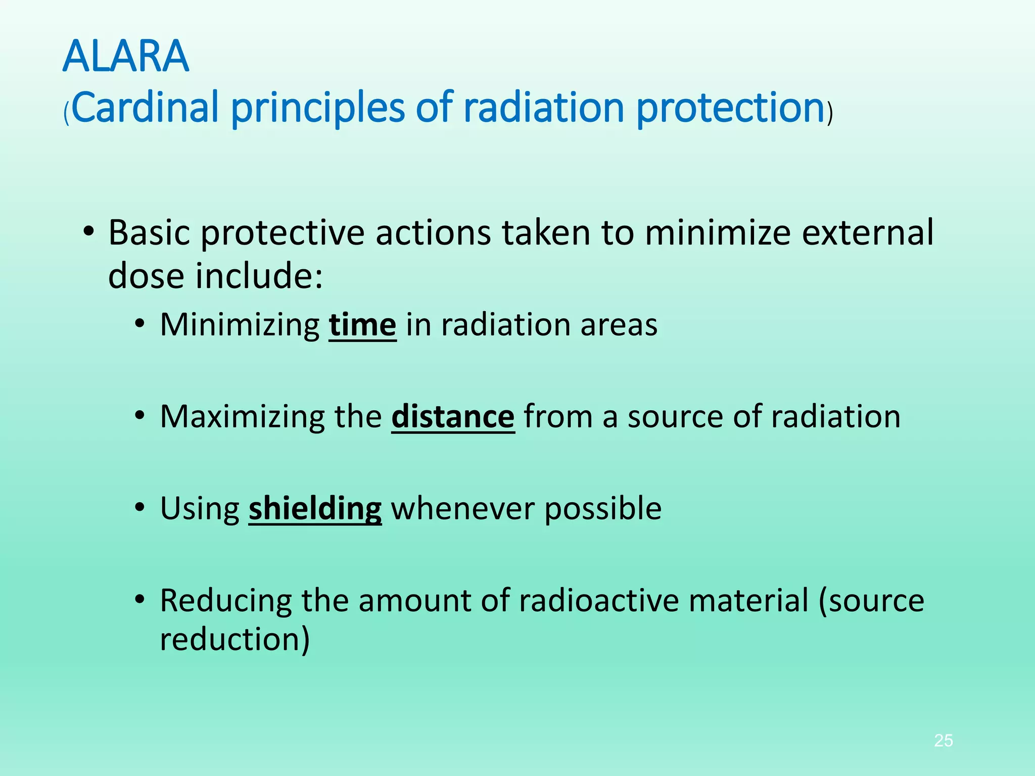 Radiation protection PowerPoint slide PPT pk | PPT