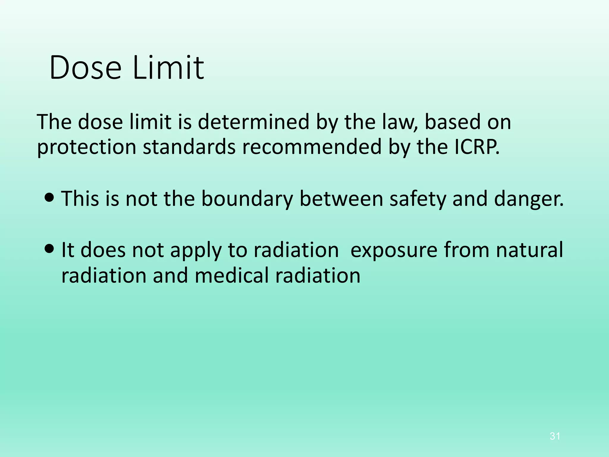 Radiation protection PowerPoint slide PPT pk | PPT