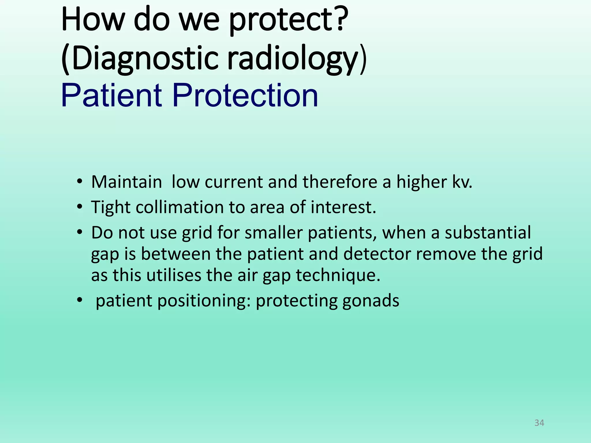 Radiation protection PowerPoint slide PPT pk | PPT