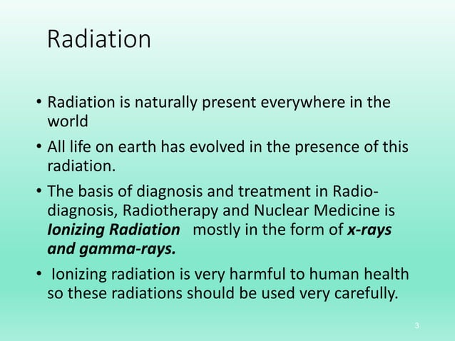 Radiation protection PowerPoint slide PPT pk | PPT