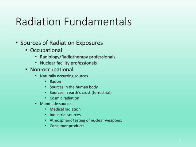 Radiation protection PowerPoint slide PPT pk | PPT