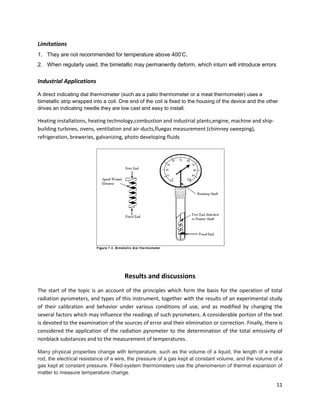 Radiation pyrometry and temperature sensor | PDF