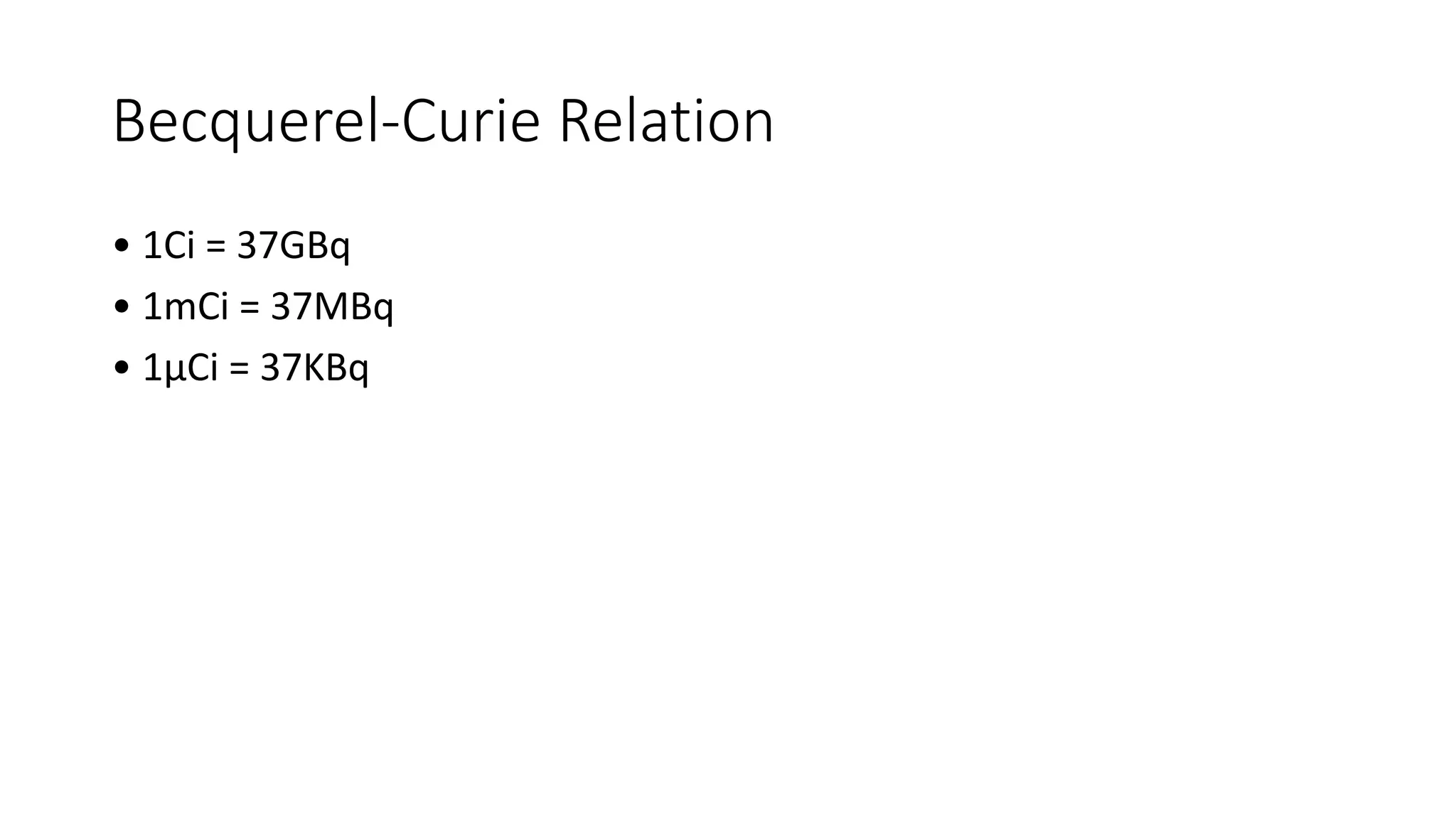 Radiation quantities & Unites | PPTX