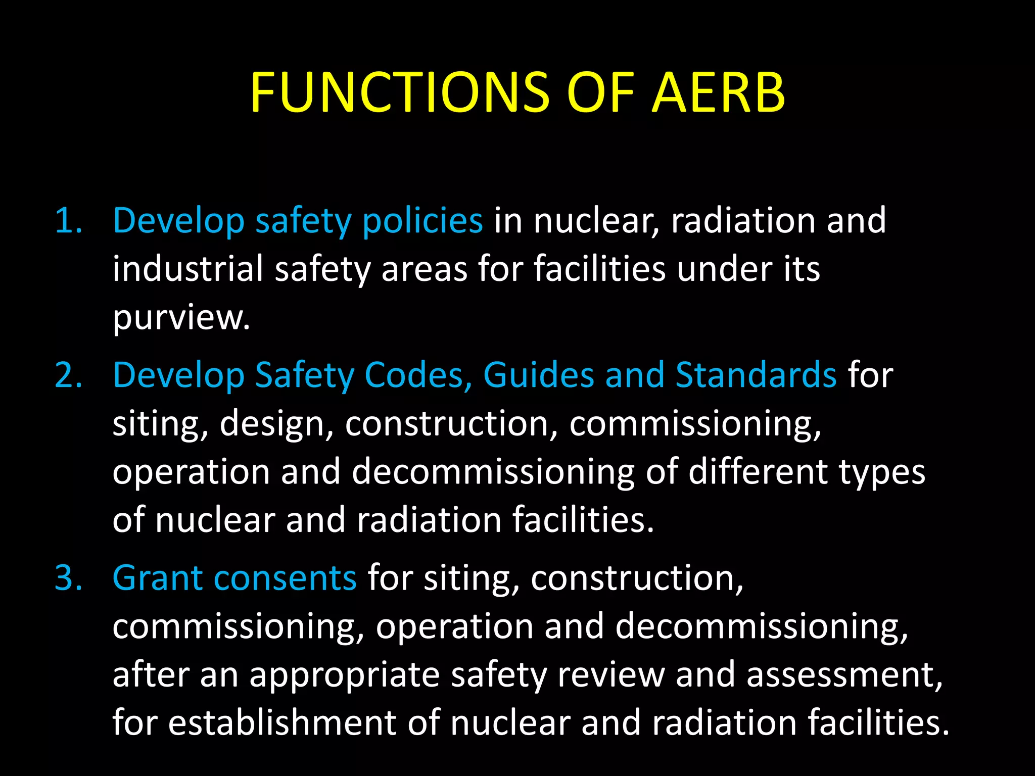 Radiation regulatory bodies | PPTX