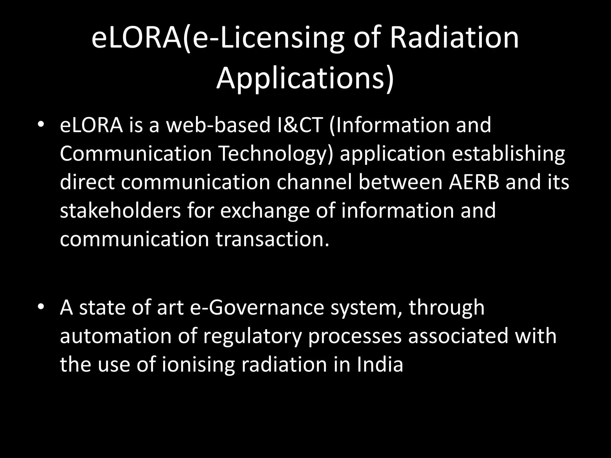 Radiation regulatory bodies | PPTX