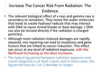 Radiation risk from medical imaging | PPT