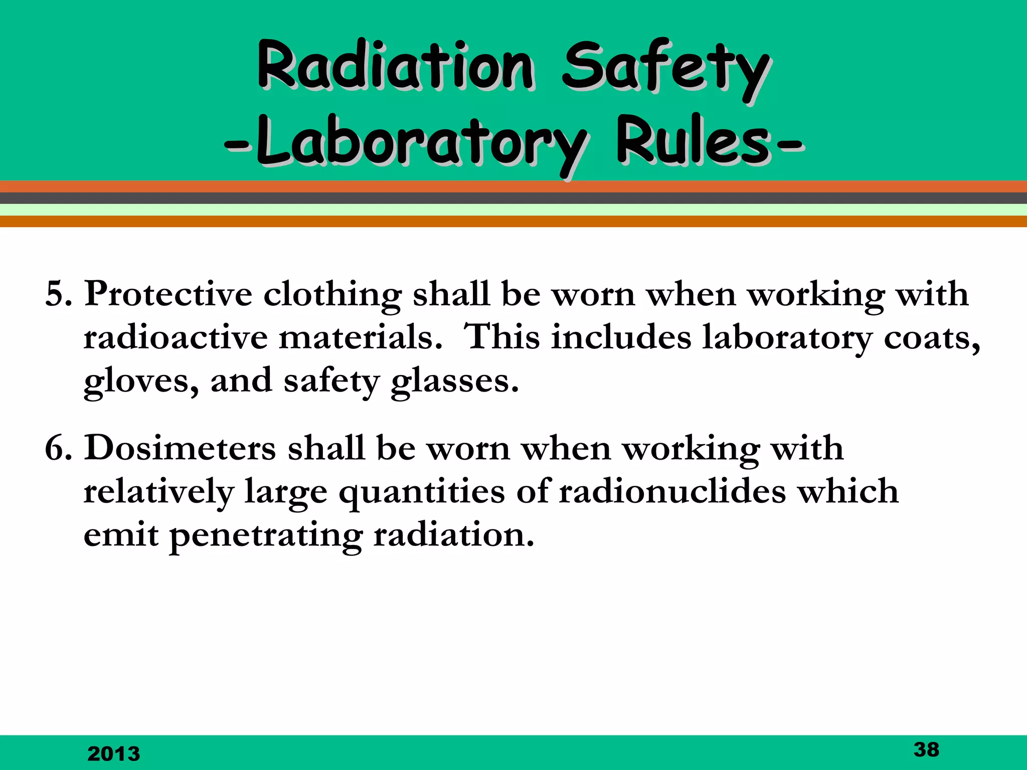 Radiation safety | PPT