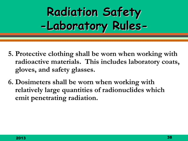 Radiation safety | PPT