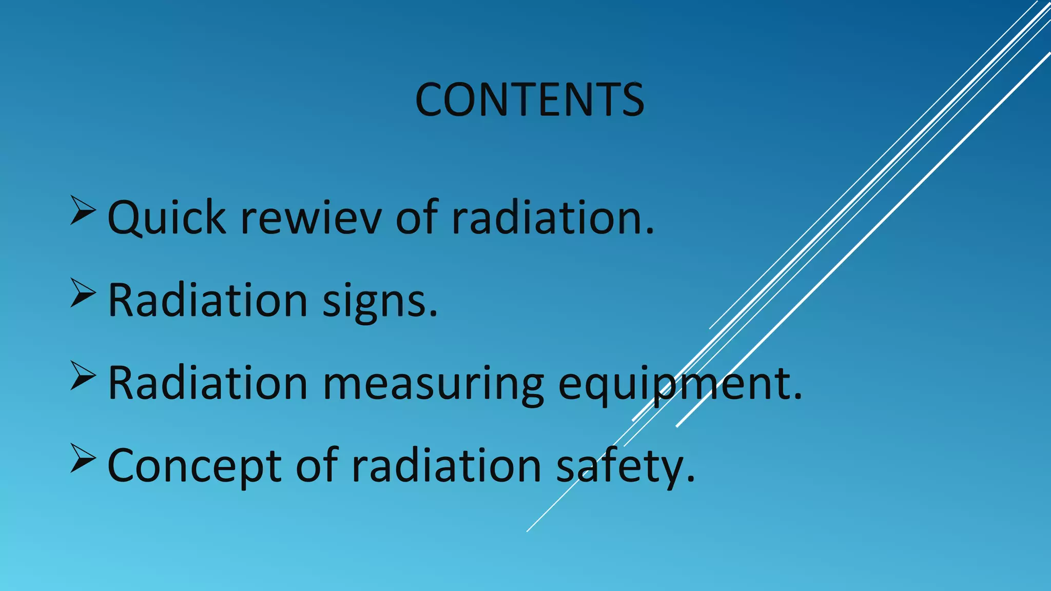 Radiation safety | PPT