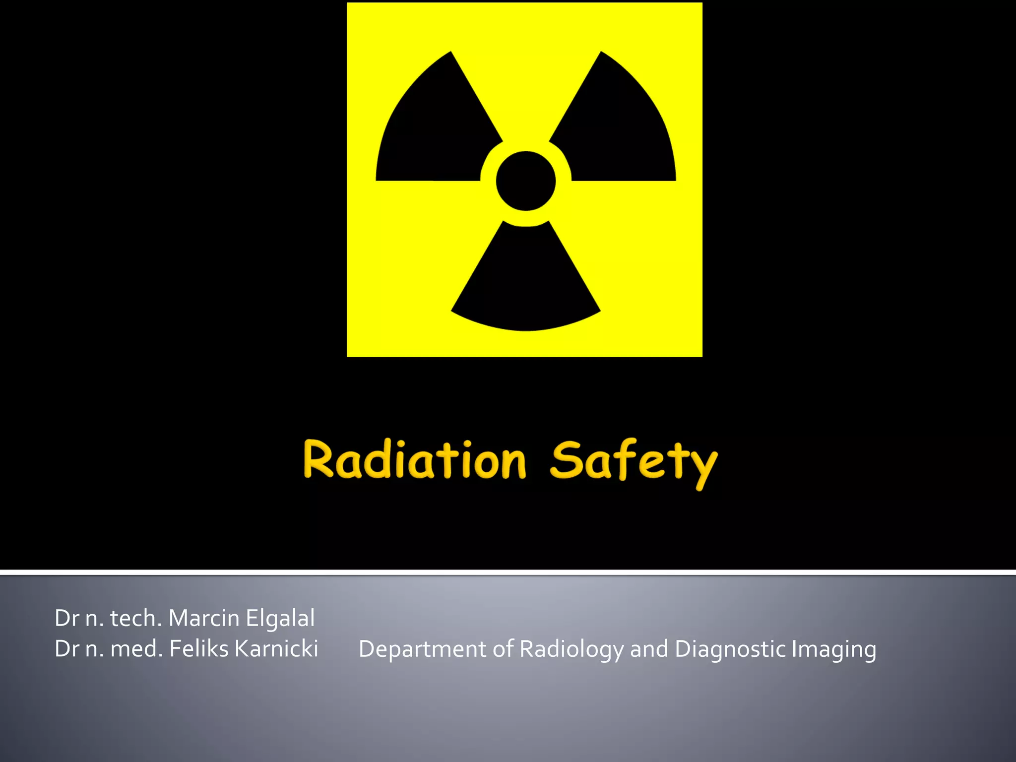Radiation safety | PDF