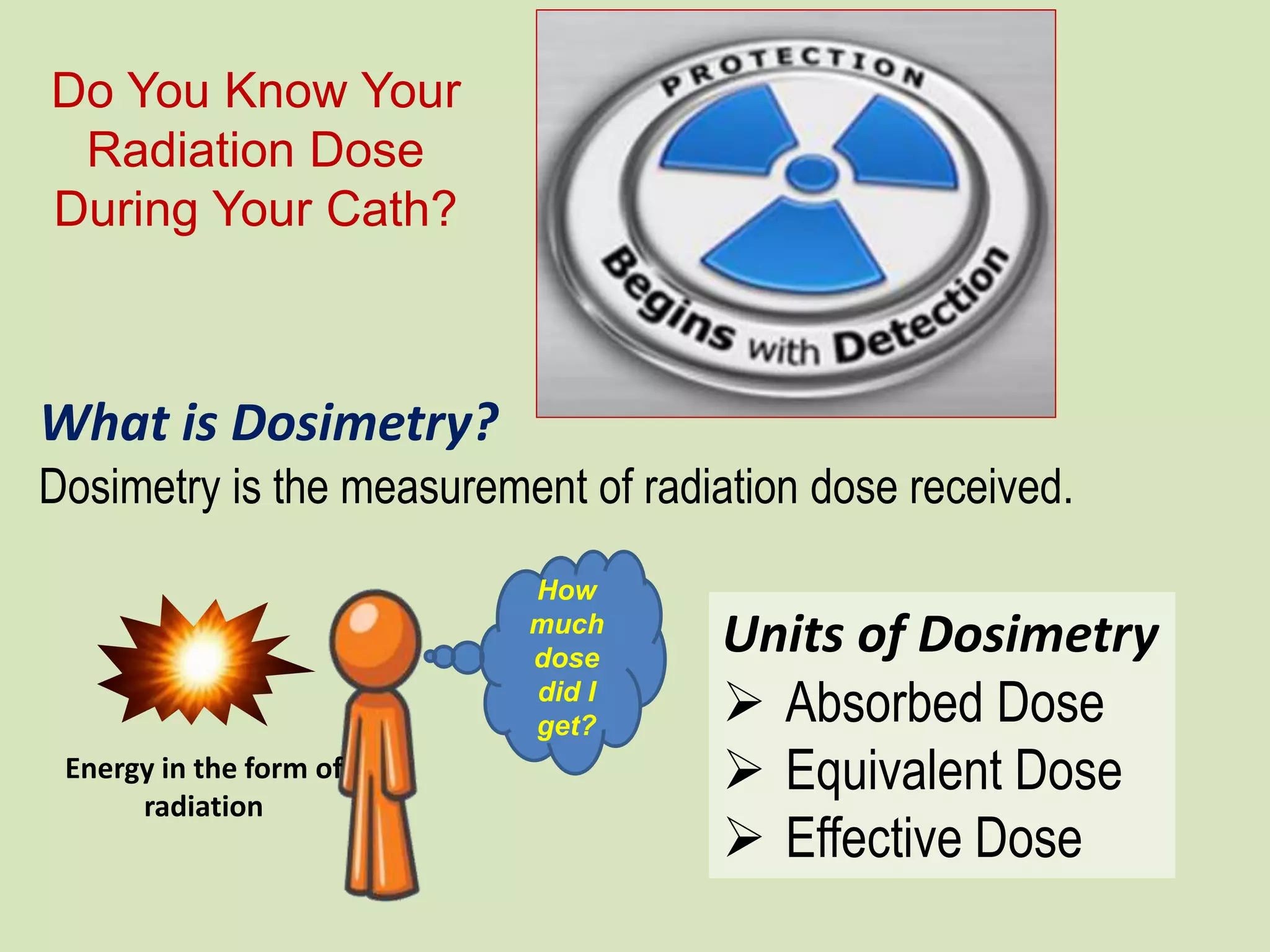 Radiation Safety In The Cath Lab | PPTX