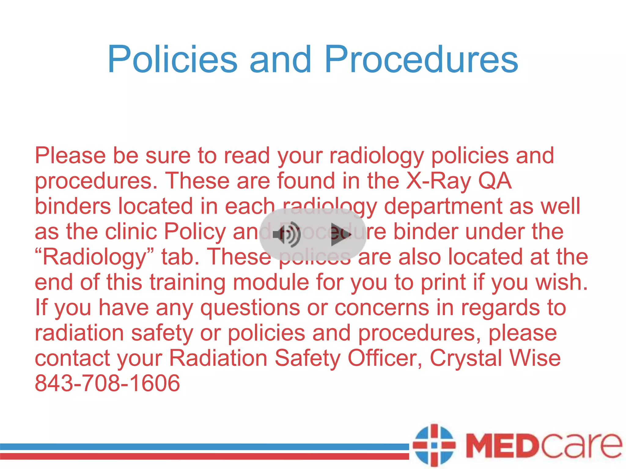 Radiation Safety 2015 | PPTX