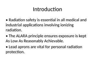 Radiation_Safety_ALARA_Lead_Apron_Vanisha_Midha.pptx