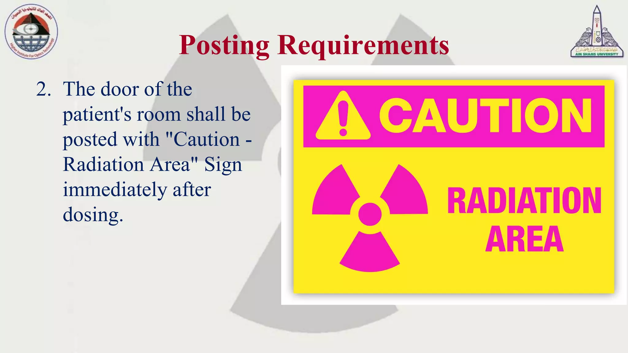 Radiation safety during therapeutic administration of radioiodine 131 | PDF