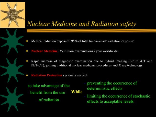 Radiation safety in diagnostic nuclear medicine | PPSX | Cancer ...