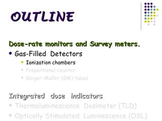 Radiation Safety Instruments | PPT
