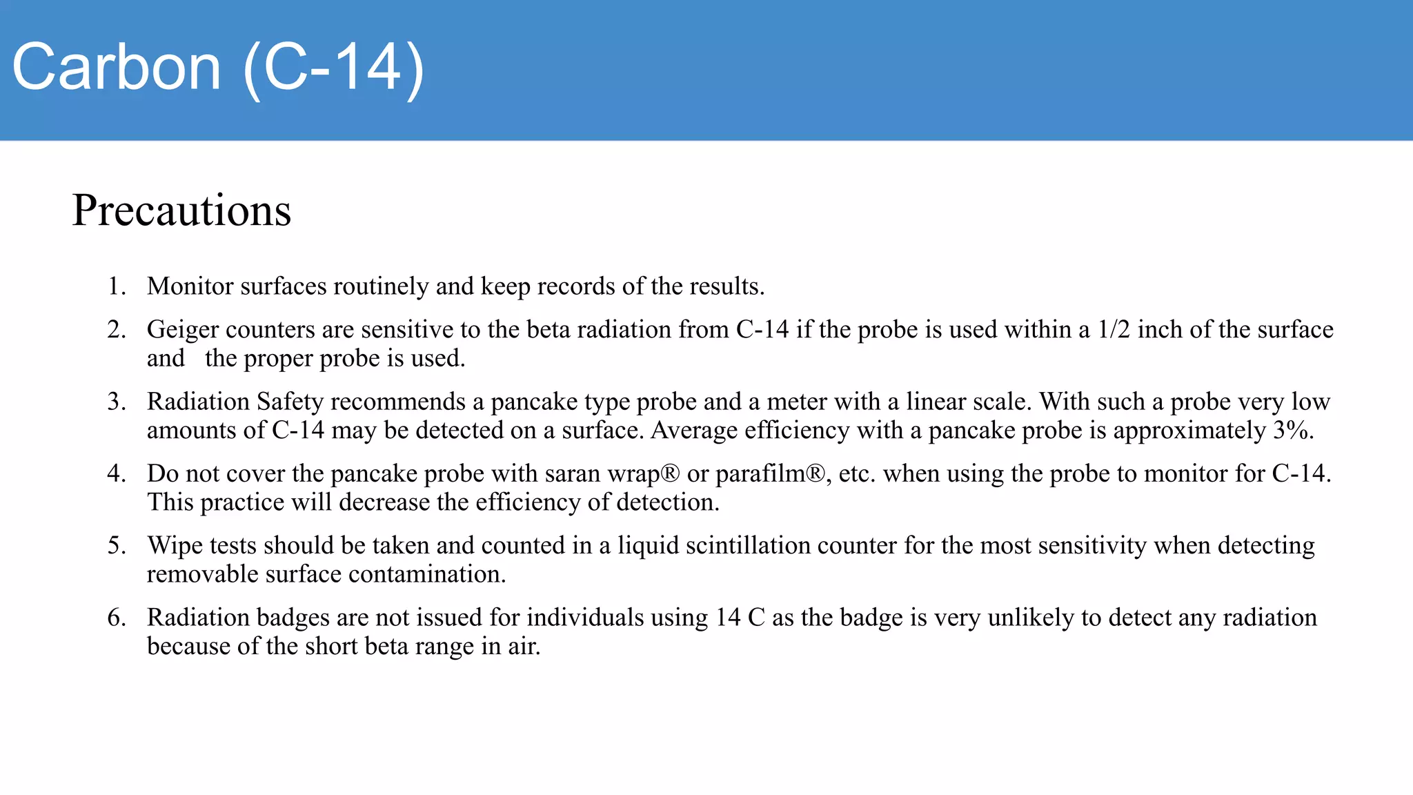 Radiation safety precautions (General Principles, Power Plant Safety ...