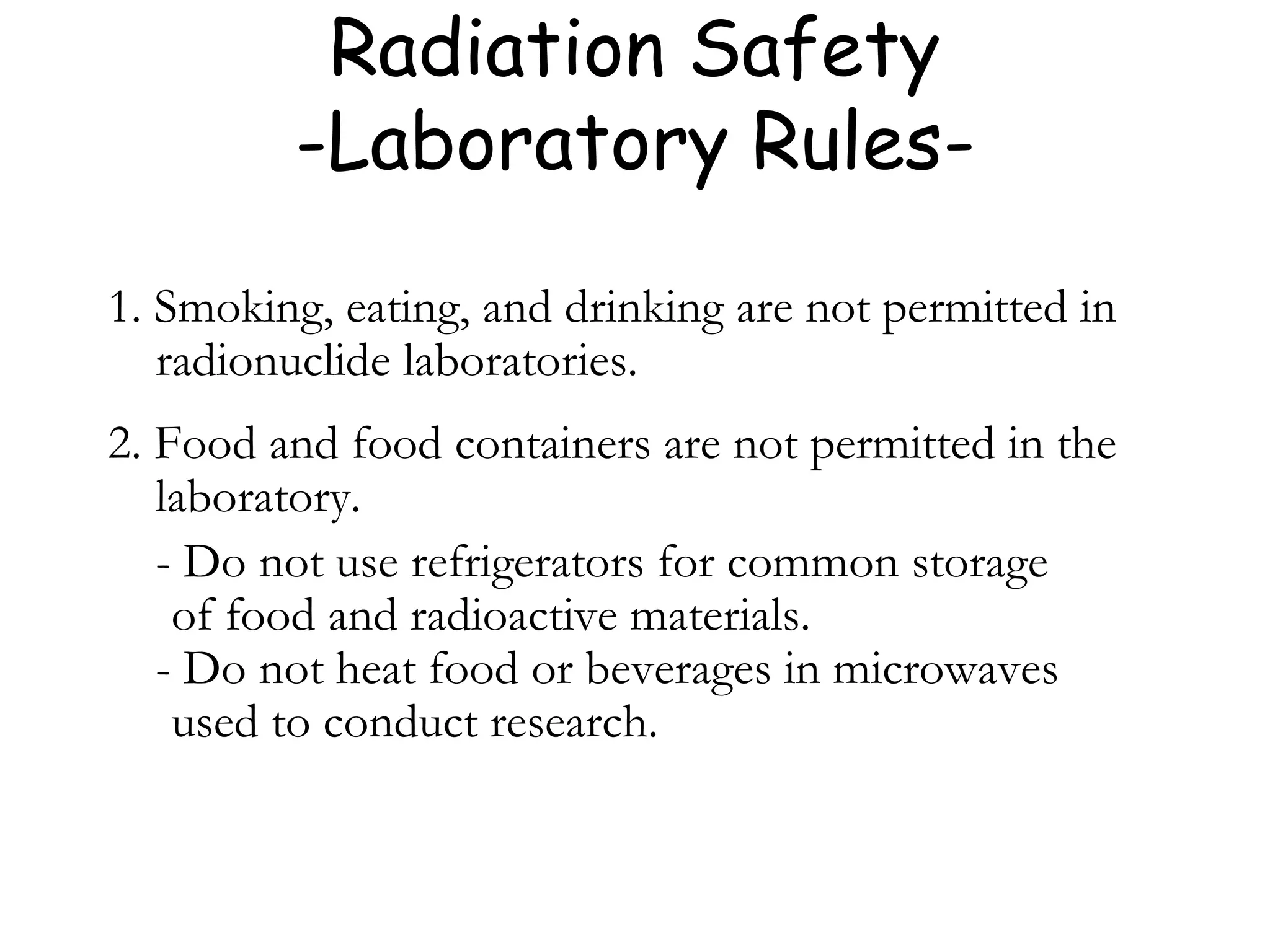 Radiation safety program | PPTX