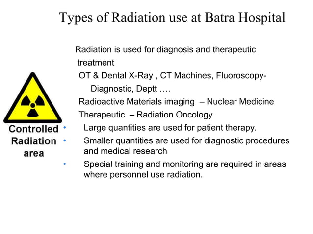 Radiation safety program | PPTX