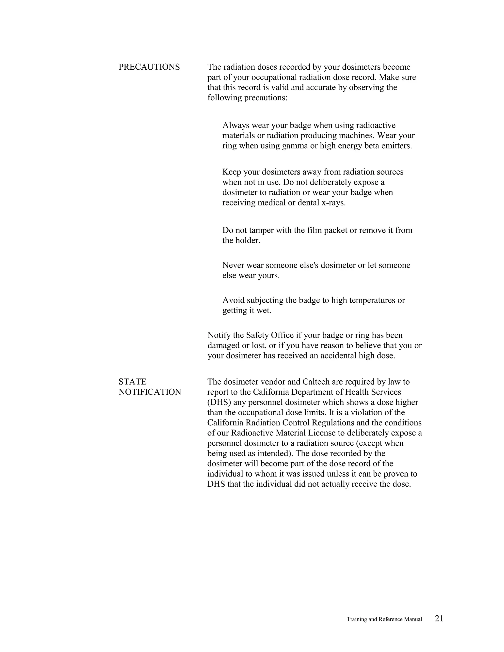 Radiation safety training_manual | DOCX