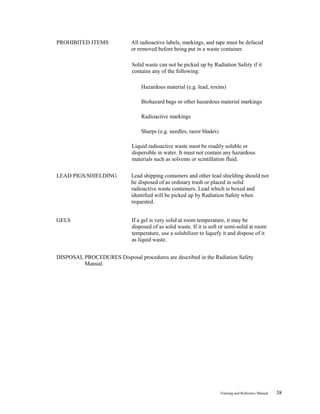 Radiation safety training_manual | DOCX