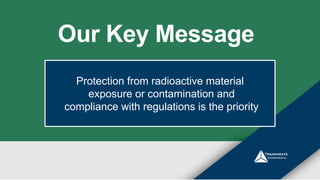 Radiation Safety: The Nuts & Bolts of an Effective Program | PDF